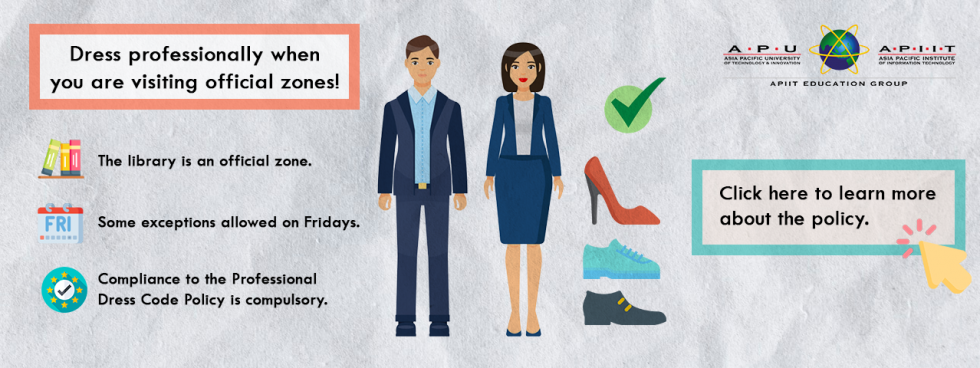 Attention: Professional Dress Code Policy - APU Library Website