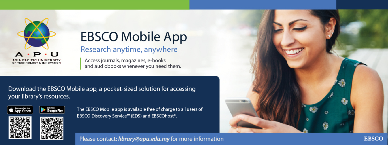 Introducing Ebscohost Mobile App Apu Library Website