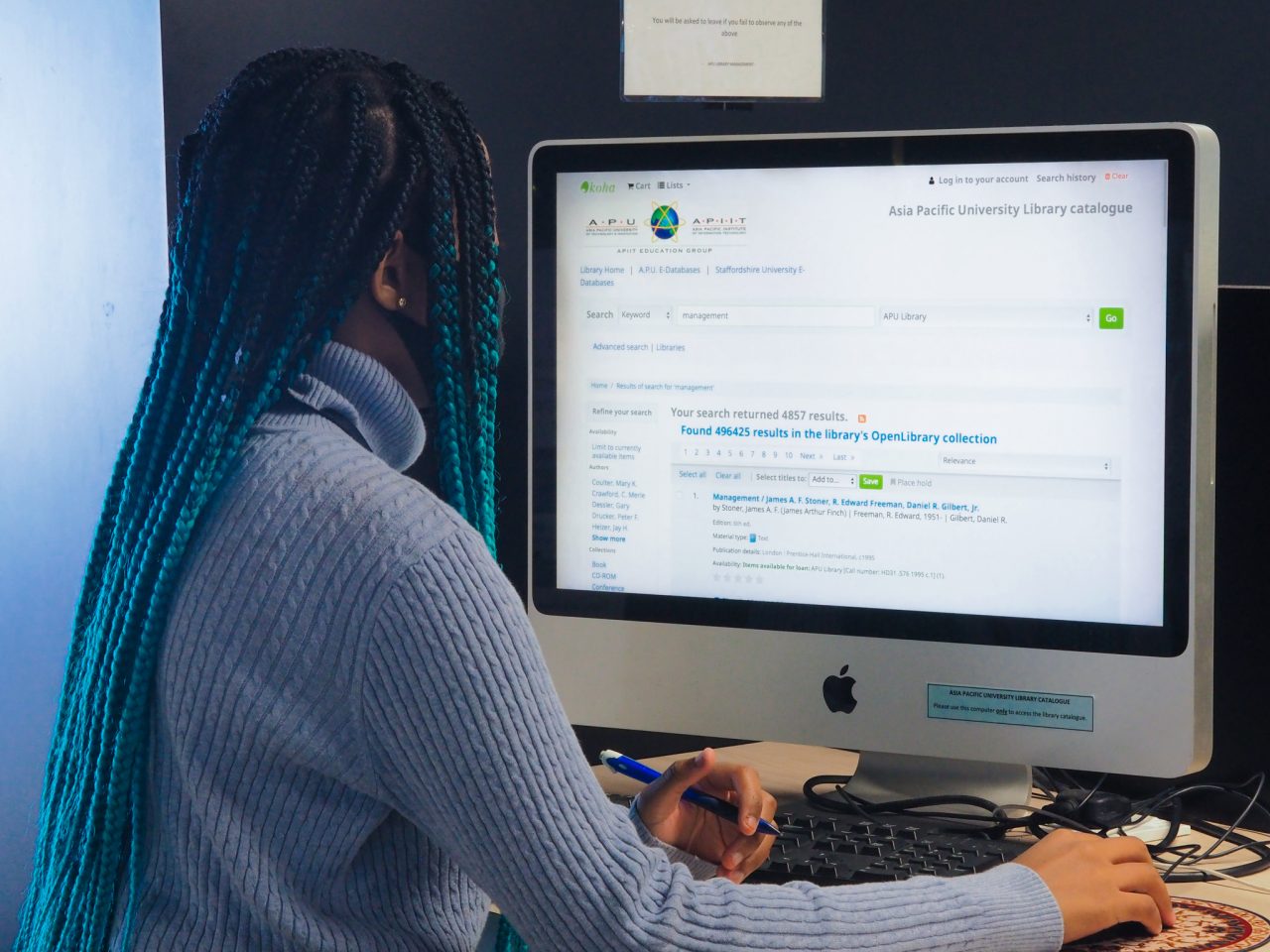 Computer Workstations - APU Library Website