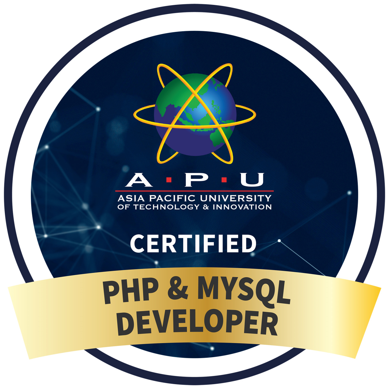 Certified PHP & MYSQL Developer