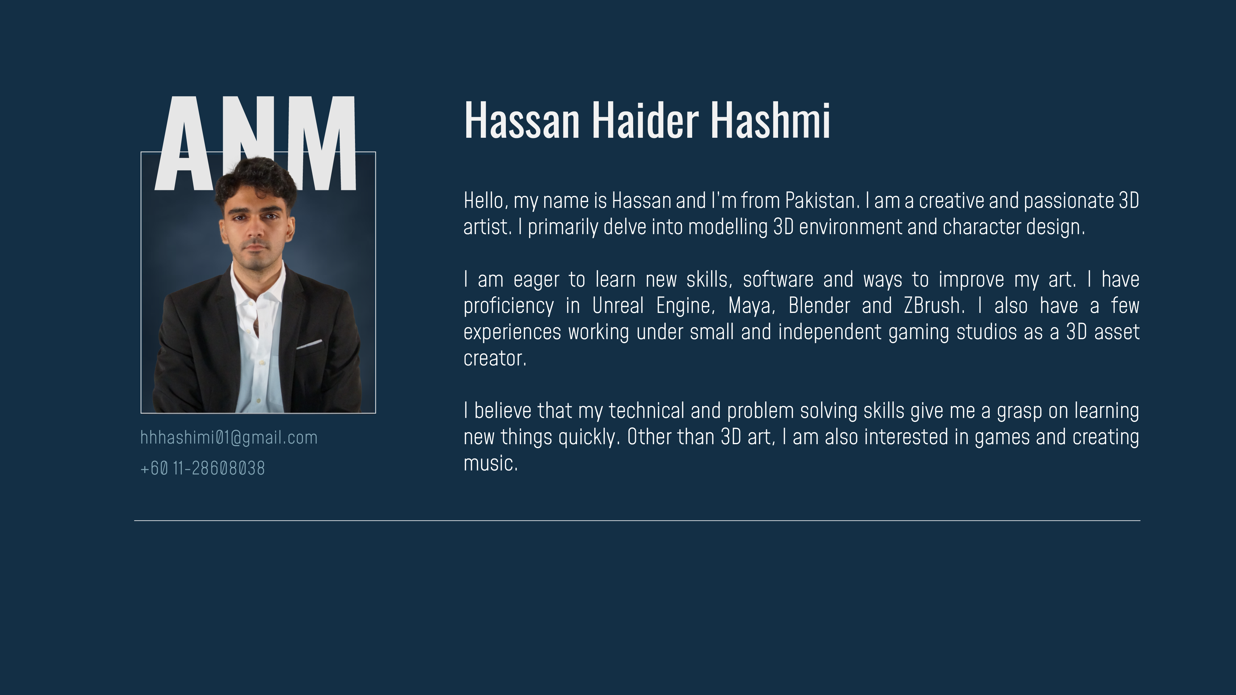 HASSAN HAIDER HASHMI | MADex